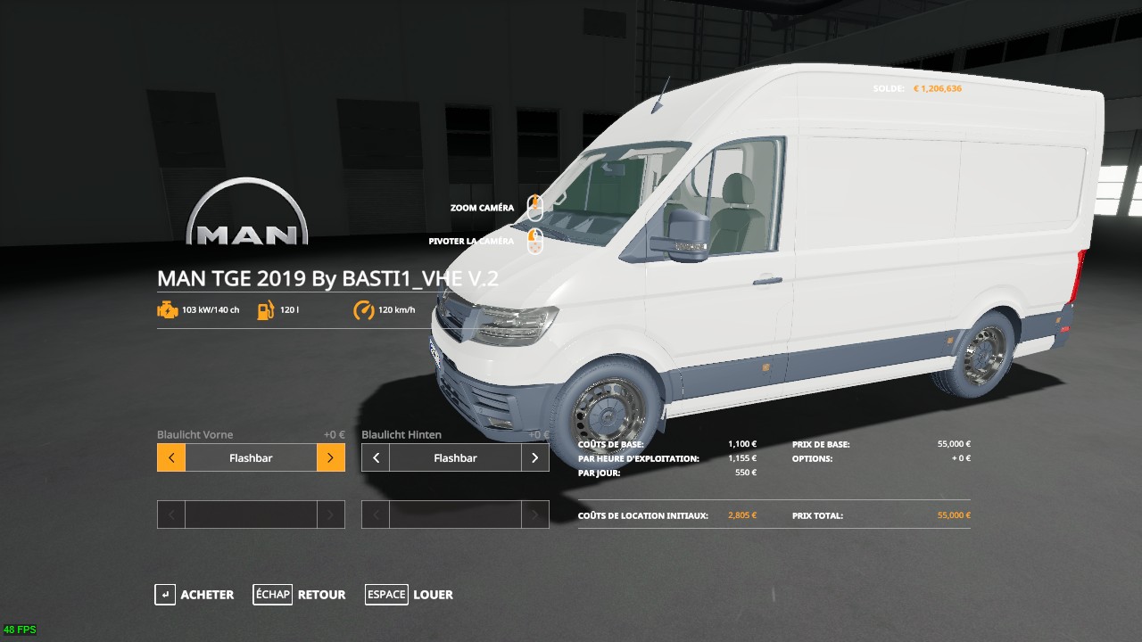 MAN TGE FOURGON FS19 - KingMods