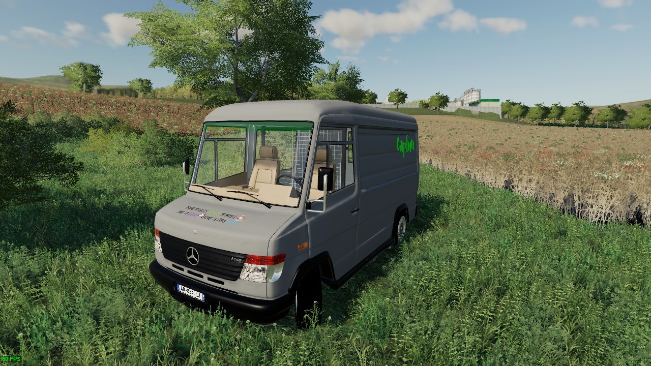 MERCEDES VARIO 614D - CAPFUN CAMPING FS19 - KingMods
