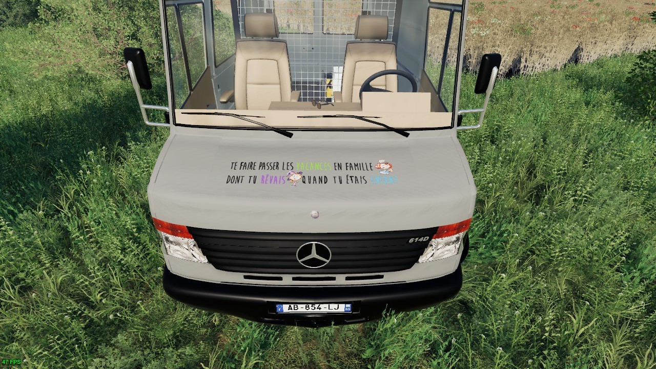 MERCEDES VARIO 614D - CAPFUN CAMPING FS19 - KingMods