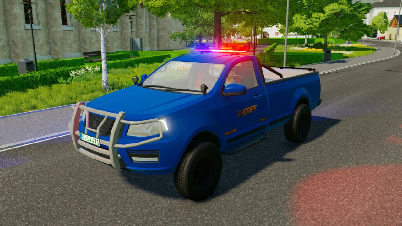 2017 Pickup Police FS22 - KingMods