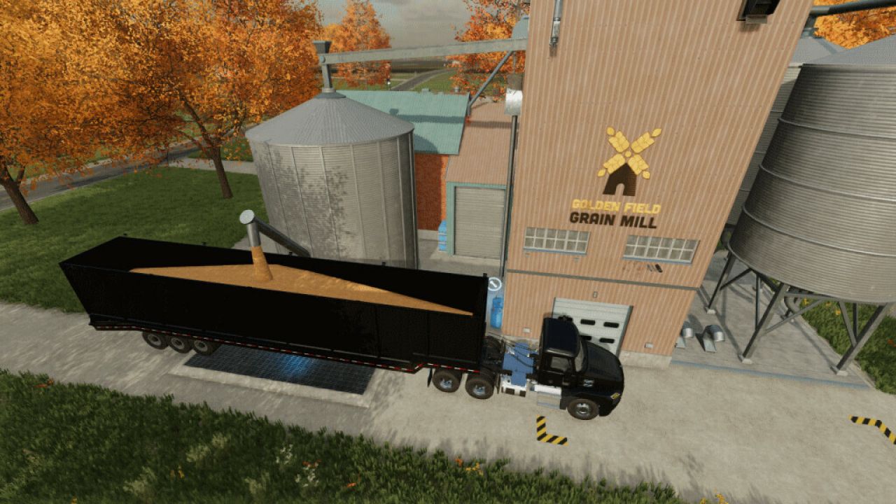 53' Dropdeck Trailer Pack With Autoload FS22 - KingMods