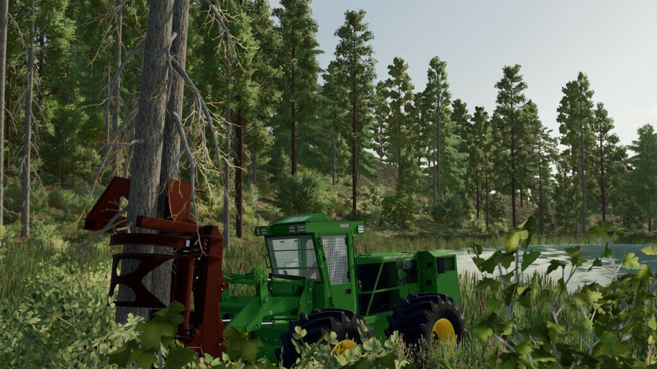 669 Feller Buncher FS22 - KingMods