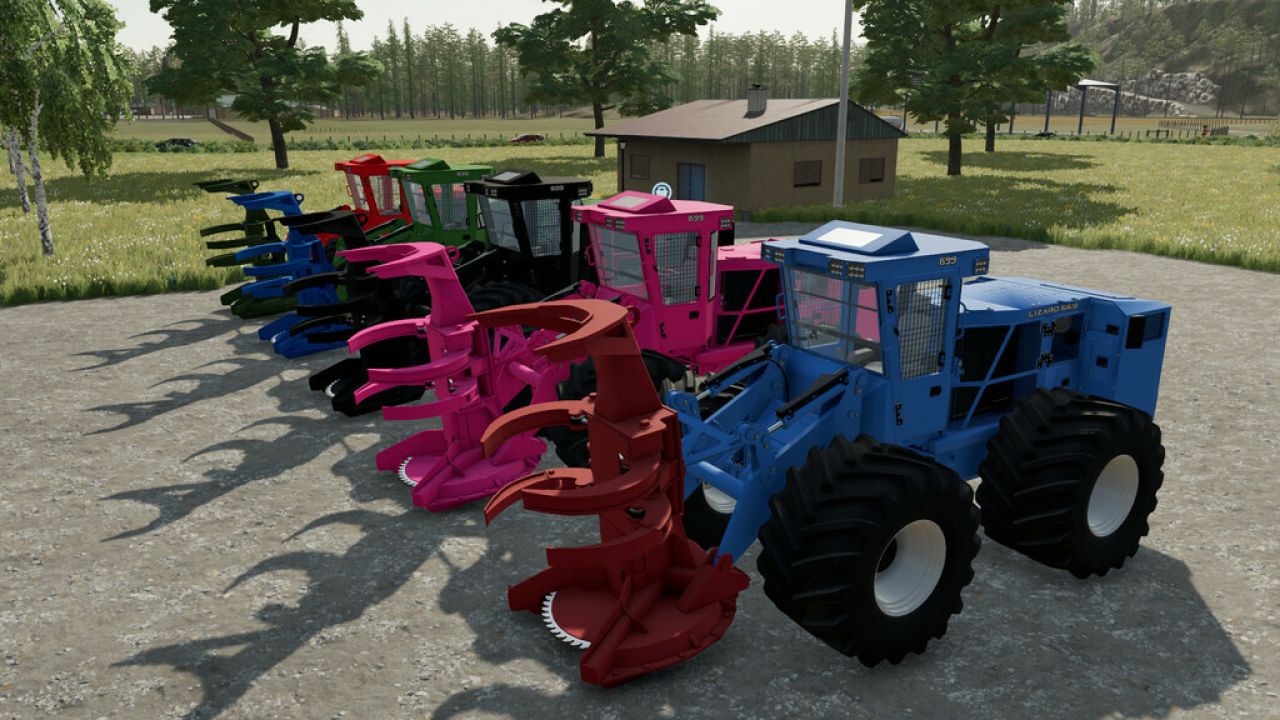 669 Feller Buncher FS22 - KingMods