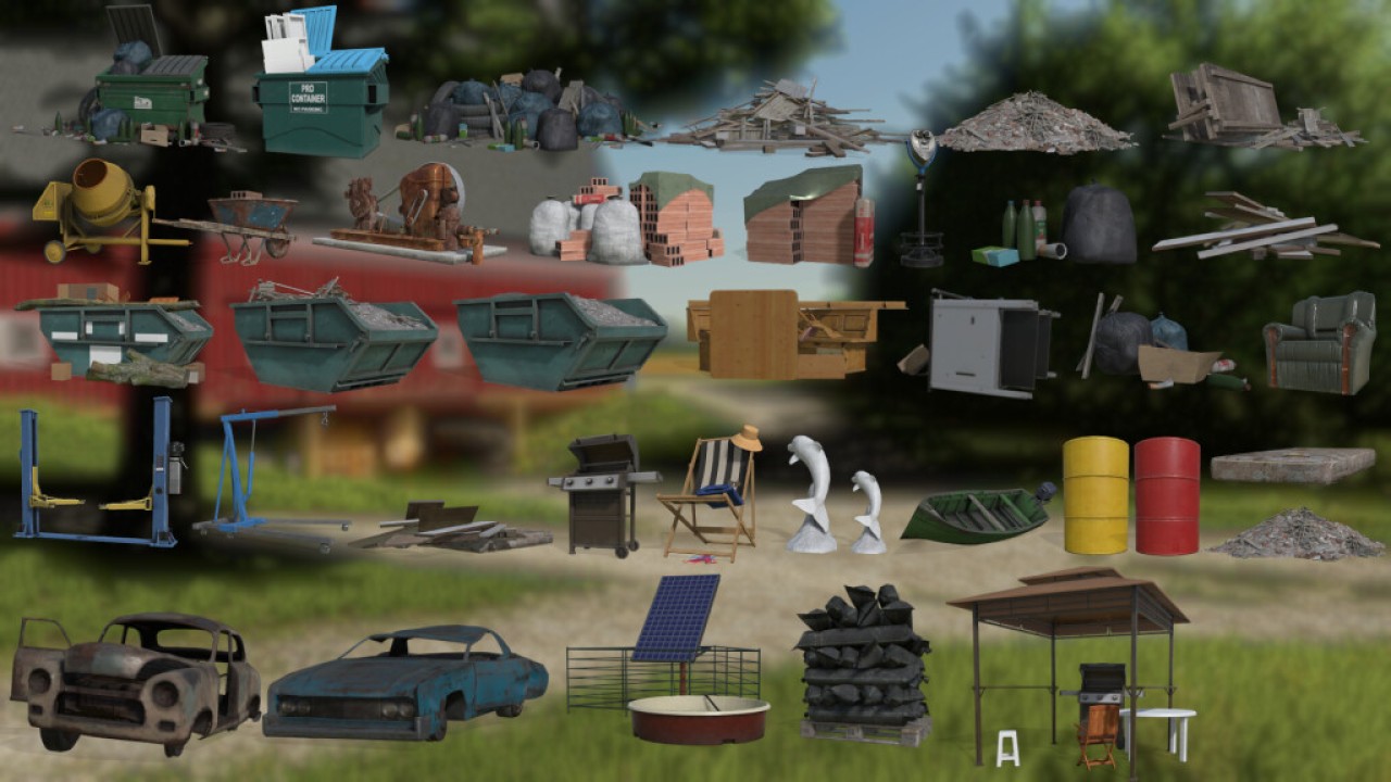 FS22 Decorations - KingMods