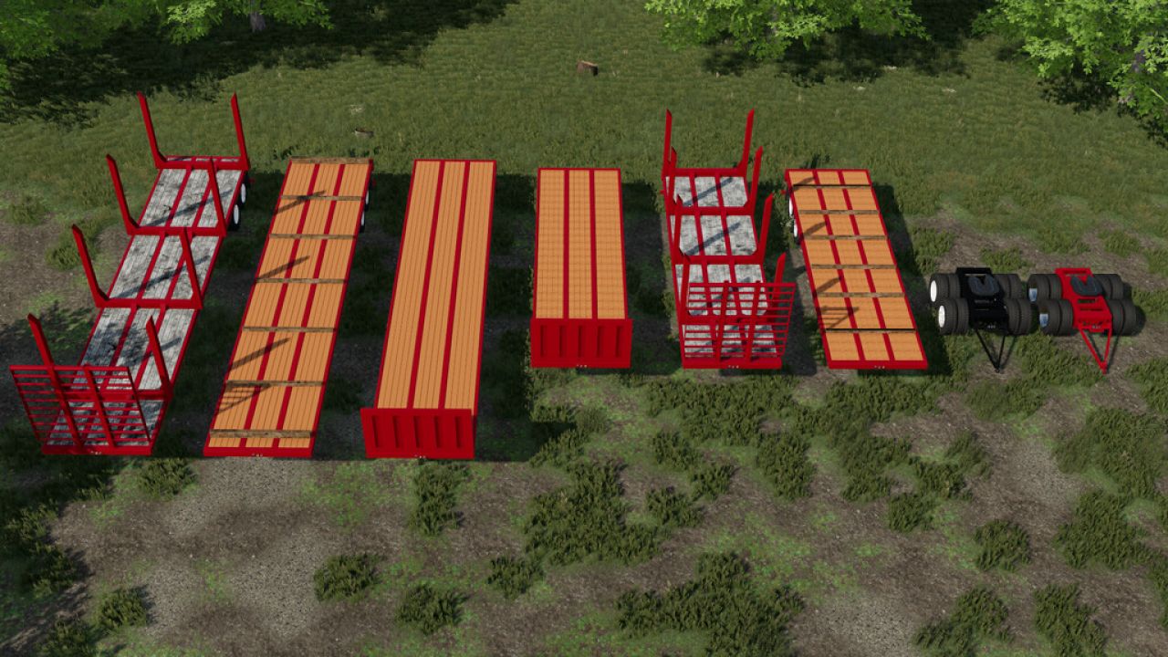 FS22 Bale/Flatbed Trailers - KingMods