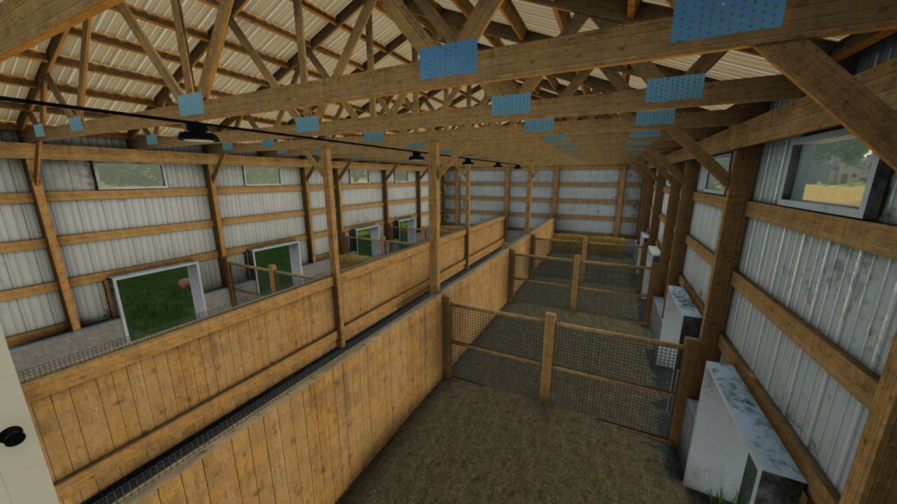 Set di allevamento americano FS22 - KingMods