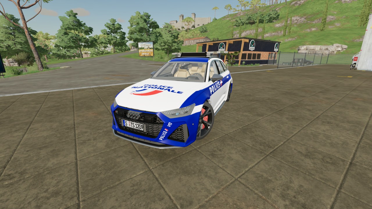 Ls22 Audi Rs6 Police V1100 Farming Simulator 22 Mod Ls22 Mod | Images ...