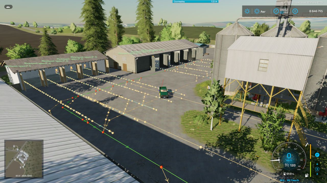AutoDrive Course "Krasilovka" FS22 - KingMods