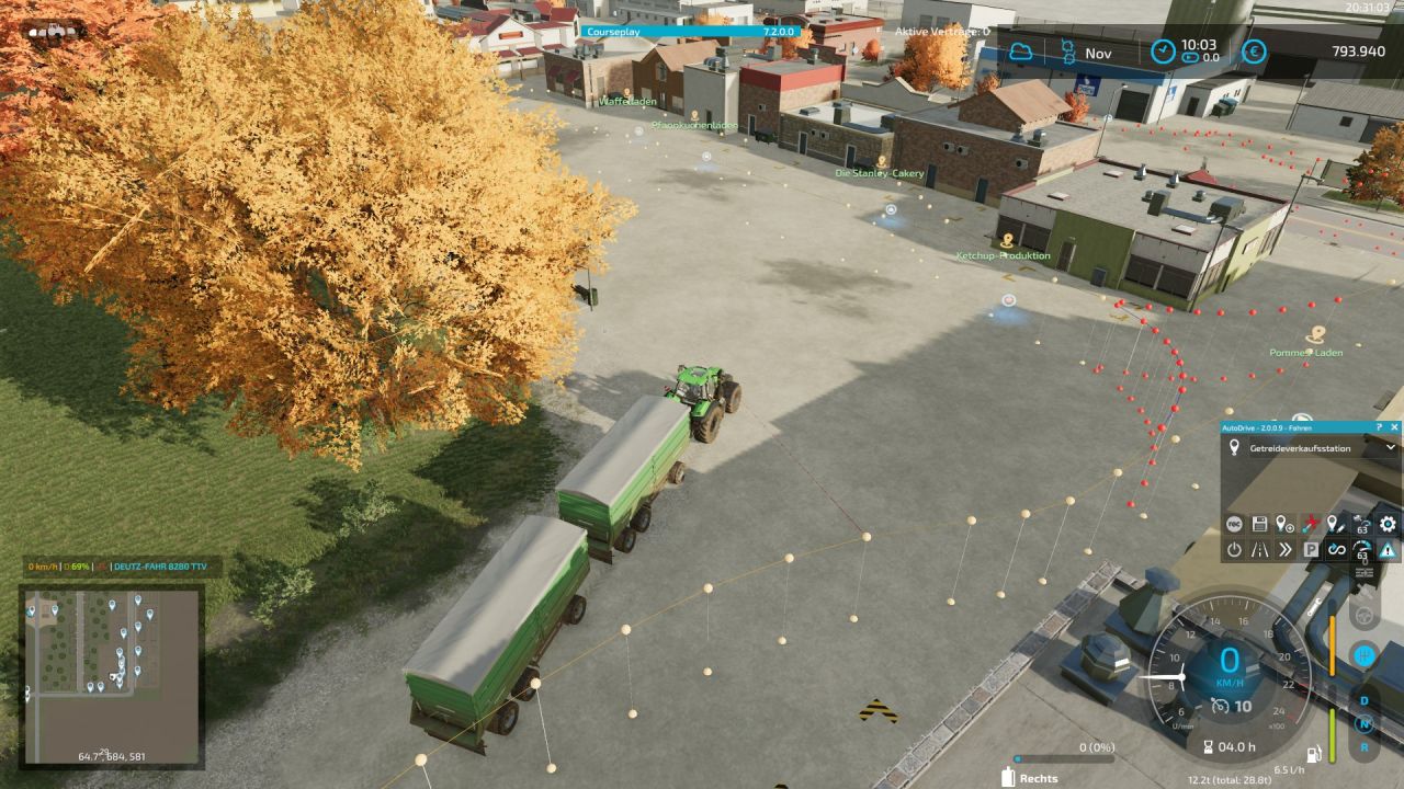 AutoDrive Iowa Plains View FS22 - KingMods