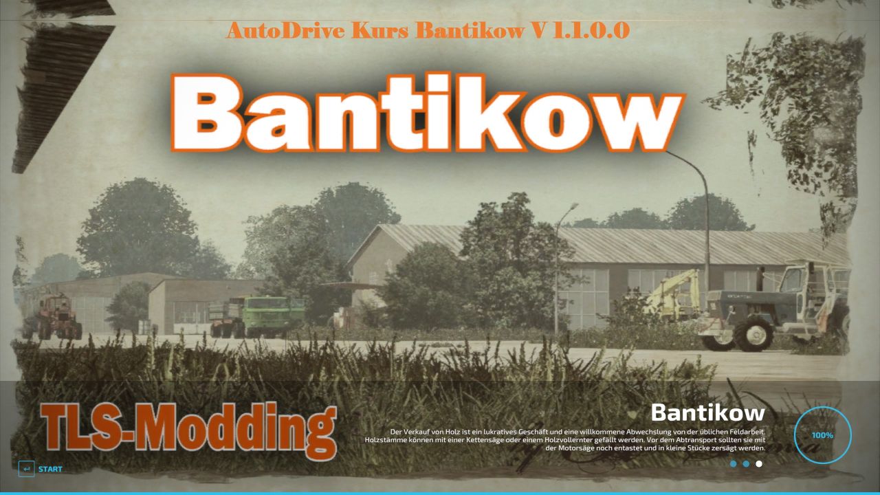 AutoDrive Kurs Bantikow LS22 - KingMods