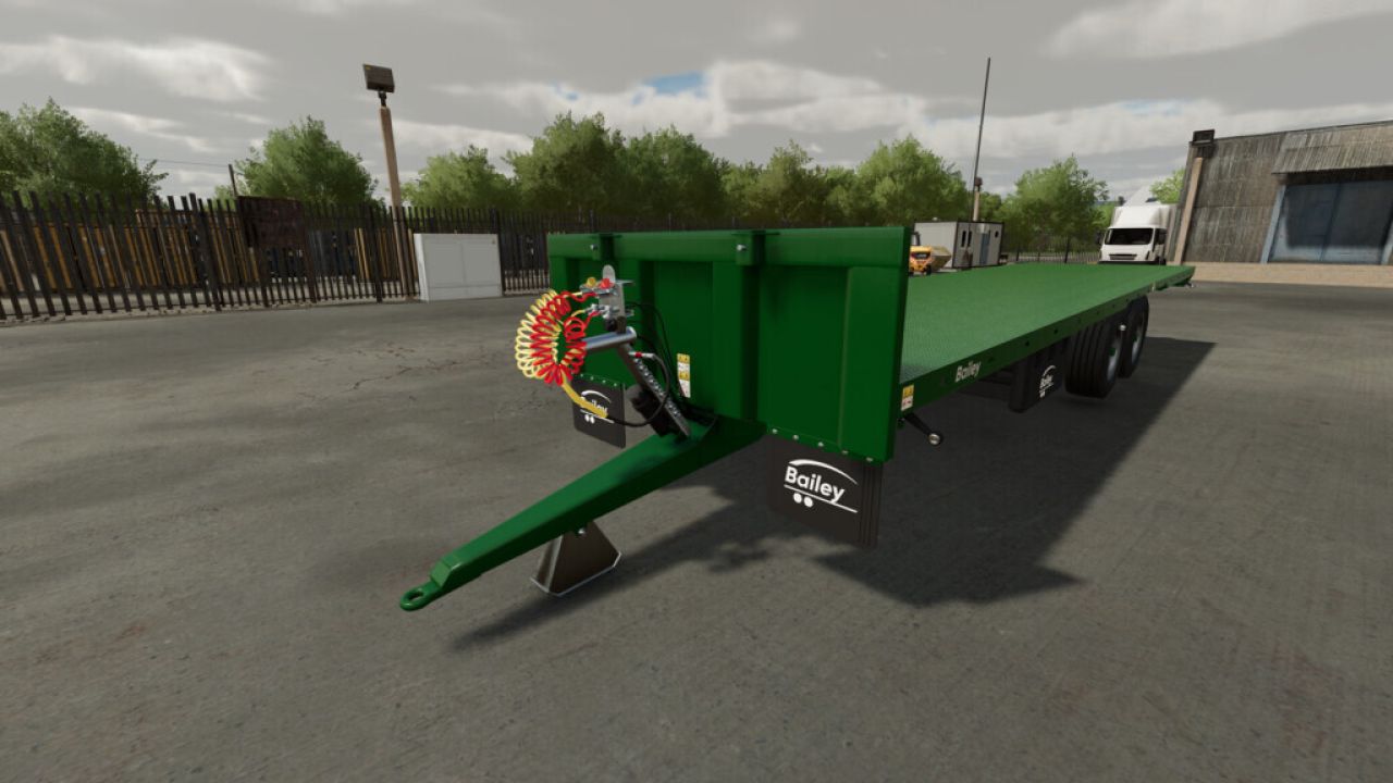 Bale Trailer FS22 - KingMods