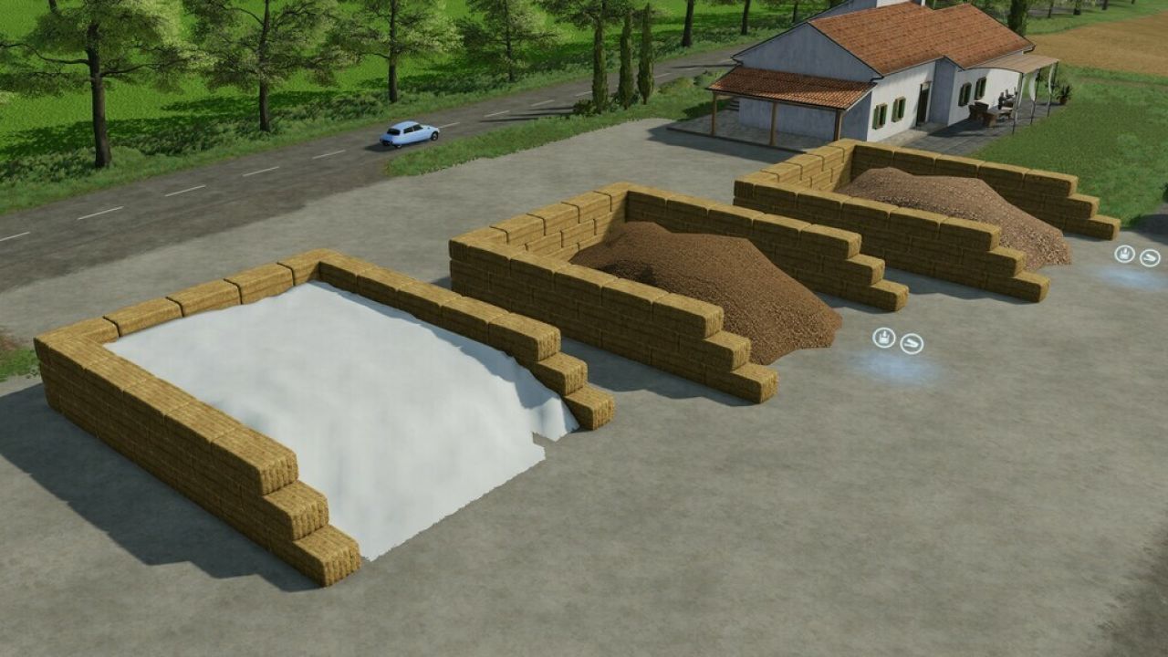 Bale Bunker For Sugarbeet FS22 - KingMods