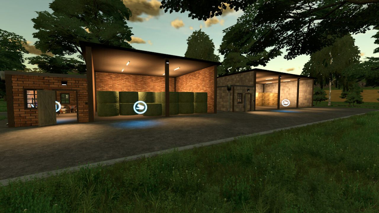 Bale Storage Package FS22 - KingMods