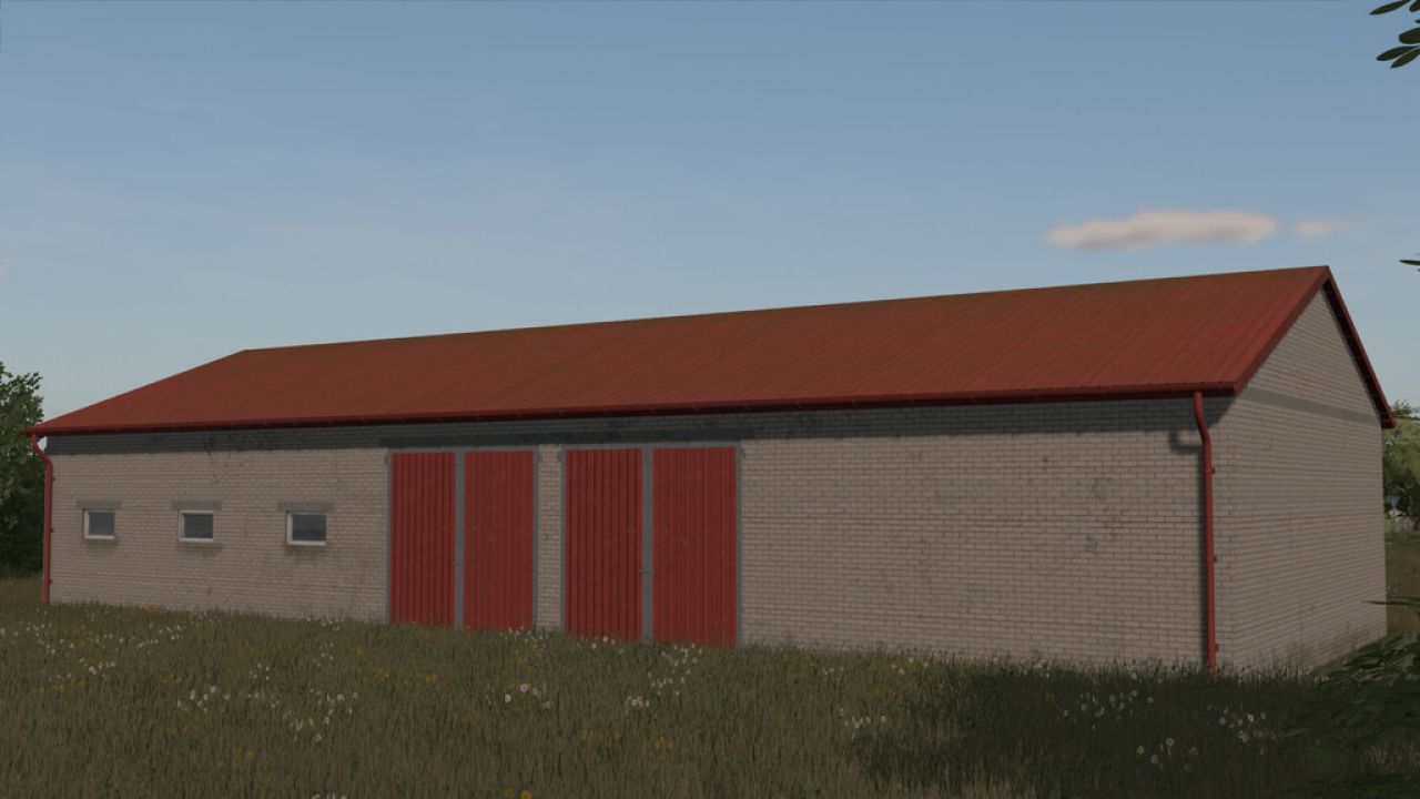 Barn With Pigsty FS22 - KingMods