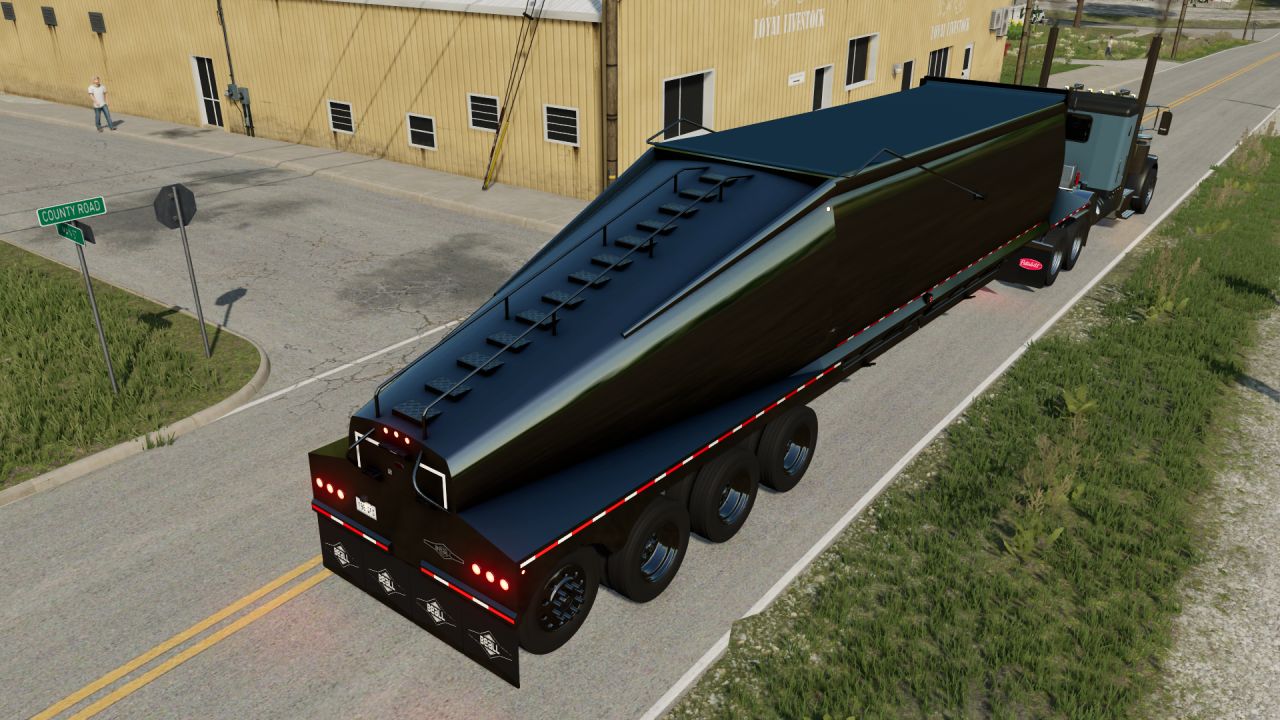 Beall Bullet Quad Axle Belly Dump FS22 - KingMods