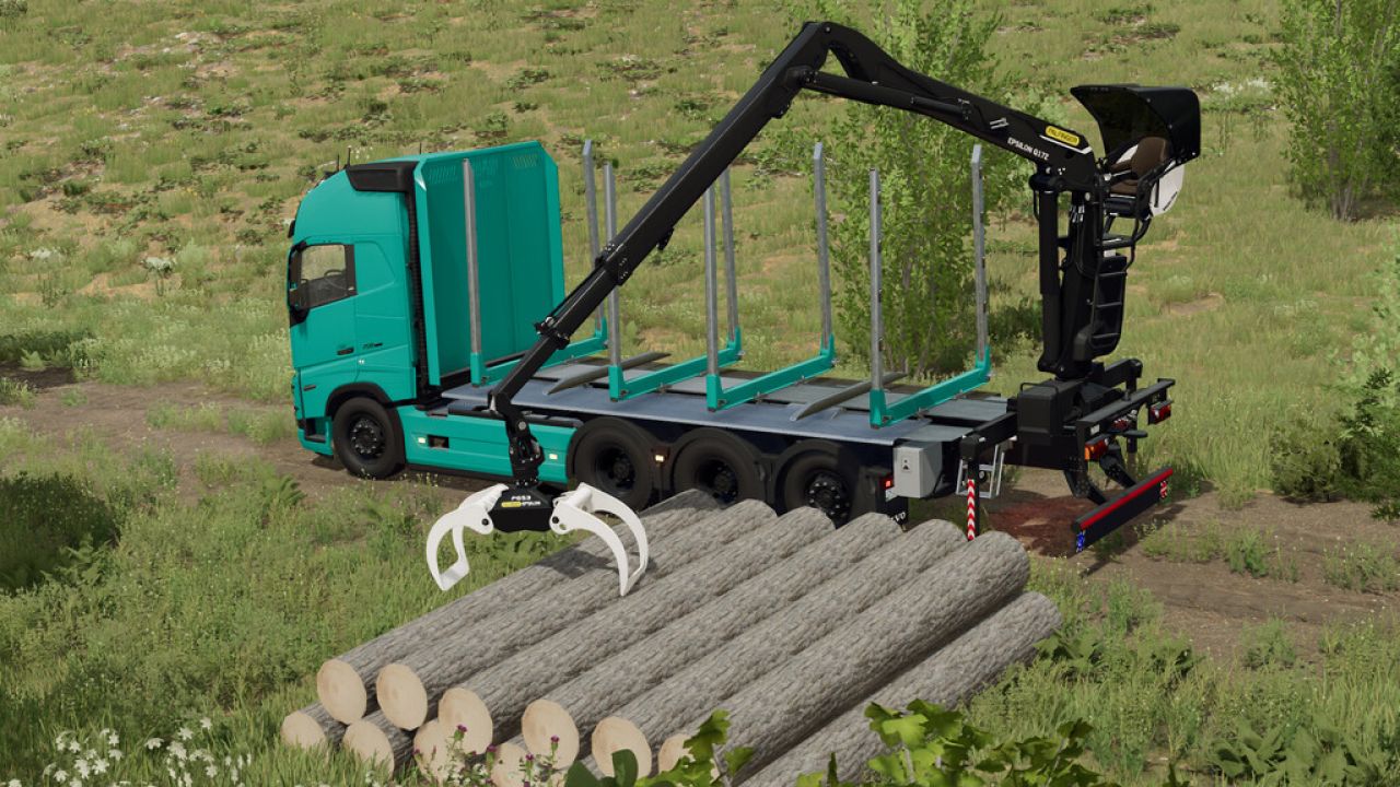 Befa Kurzholz-Plattform LS22 - KingMods