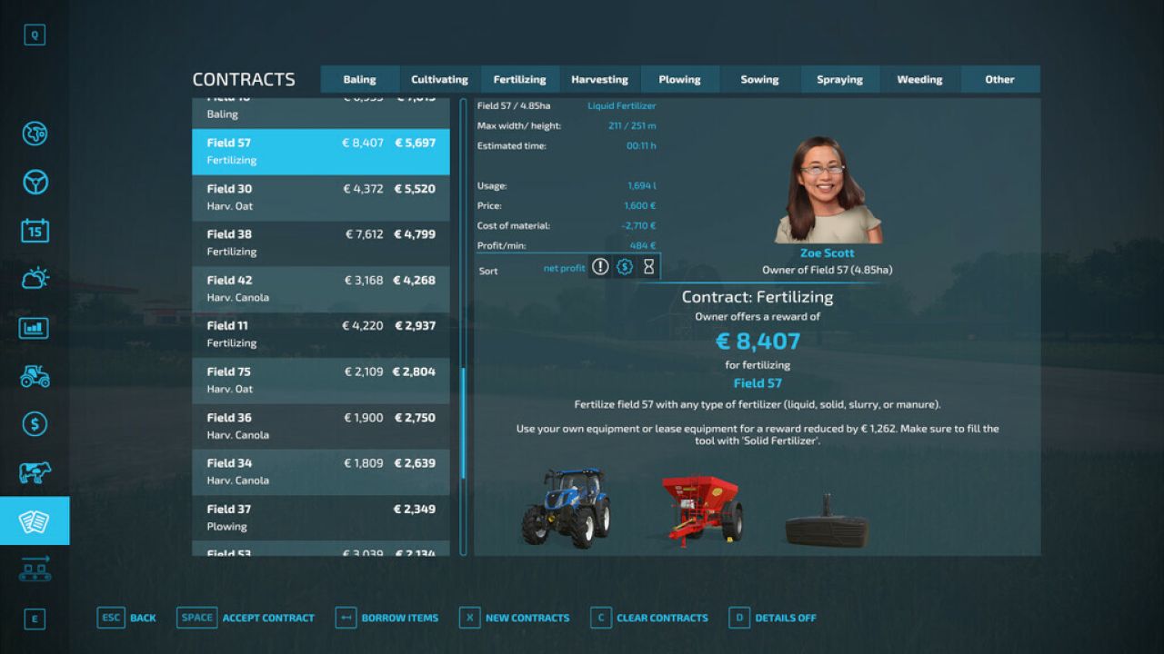 Better Contracts FS22 - KingMods