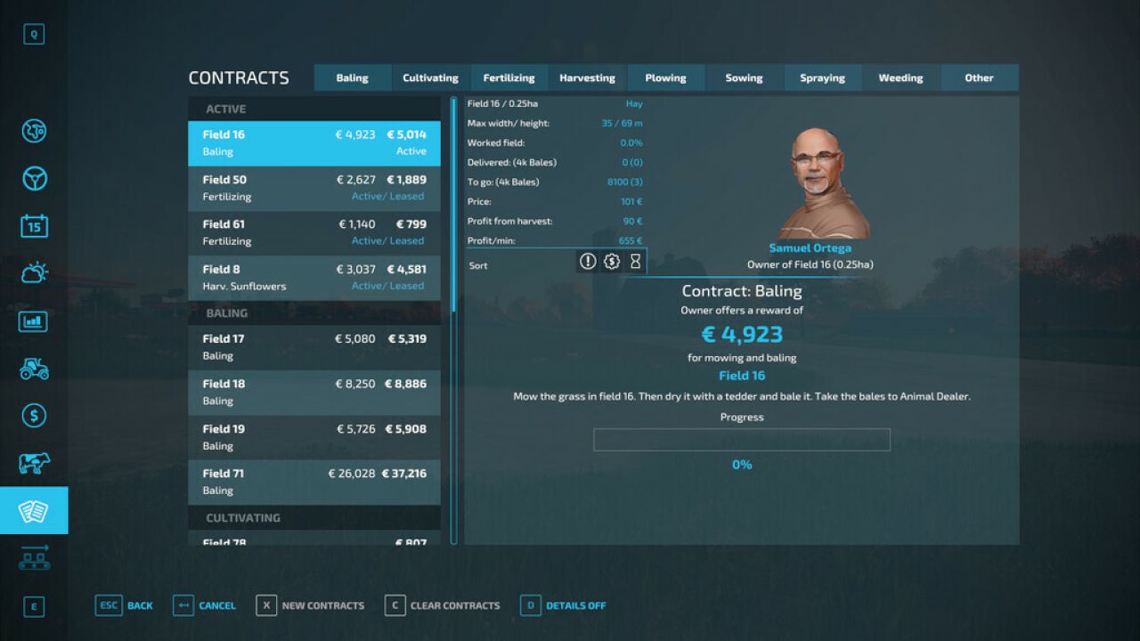 Better Contracts FS22 - KingMods