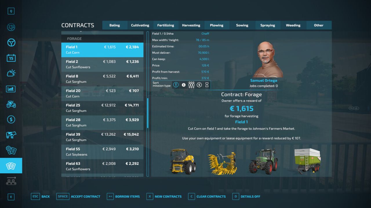 Better Contracts FS22 - KingMods