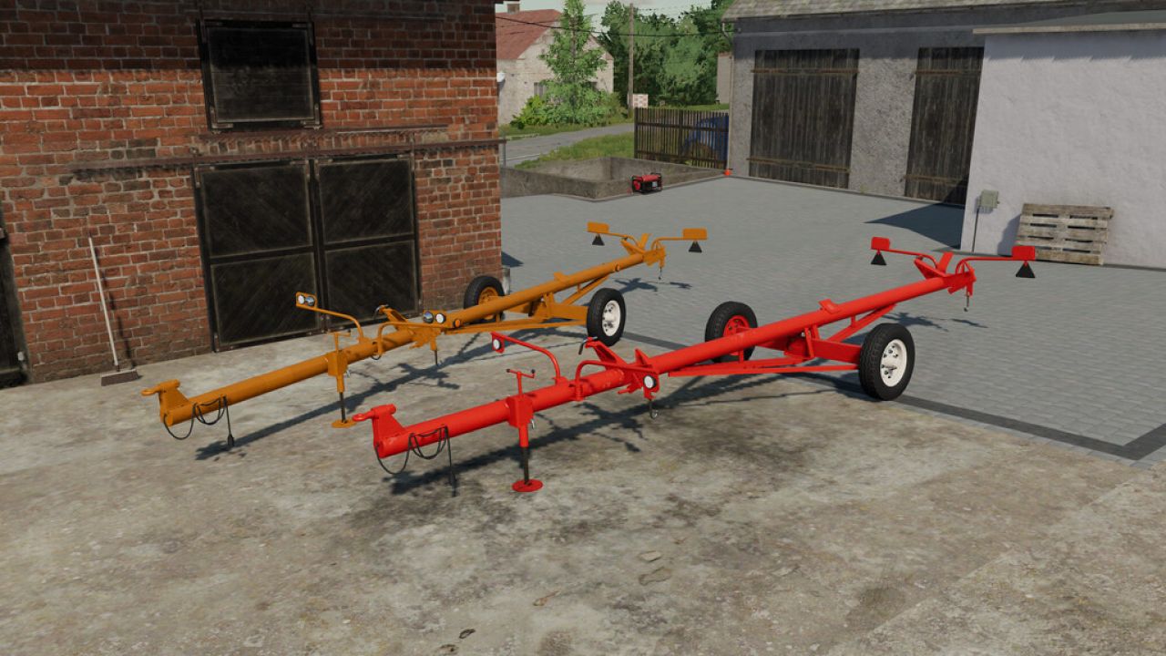 Bizon 4.20m Header Trailers FS22 - KingMods