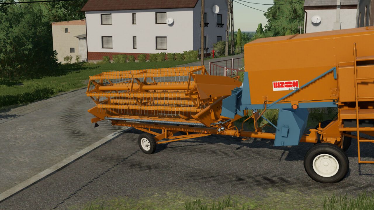 Bizon 4.20m Header Trailers FS22 - KingMods