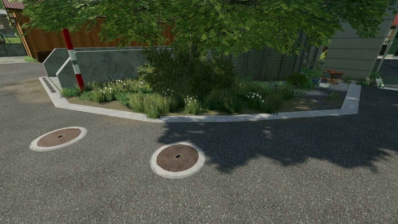 Border Stone Set FS22 - KingMods
