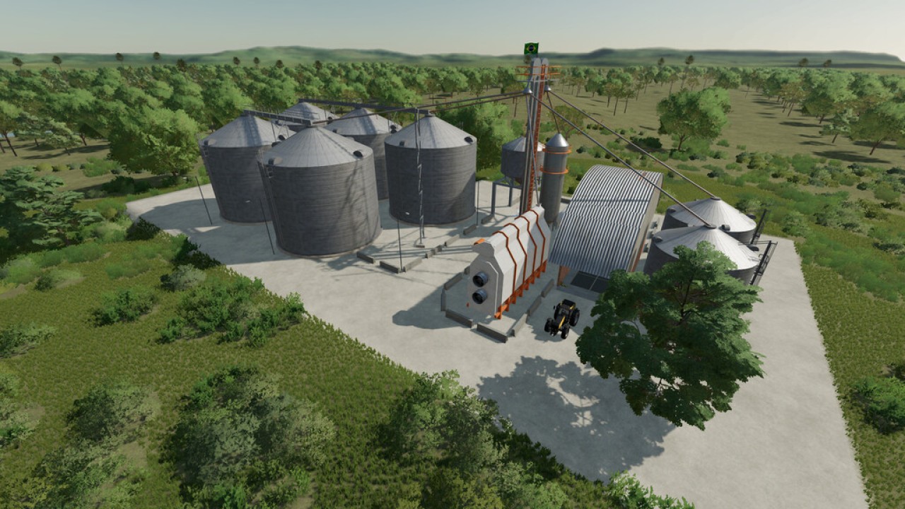 Méga silo brésilien FS22 - KingMods