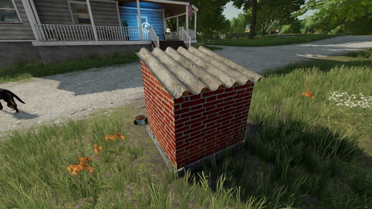 Brick House For Dogs FS22 - KingMods