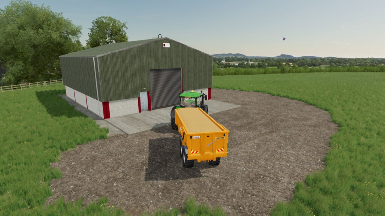 British Grain Sheds FS22 - KingMods