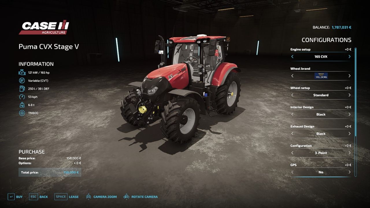 Case IH Puma CVX 175 Stage V FS22 - KingMods