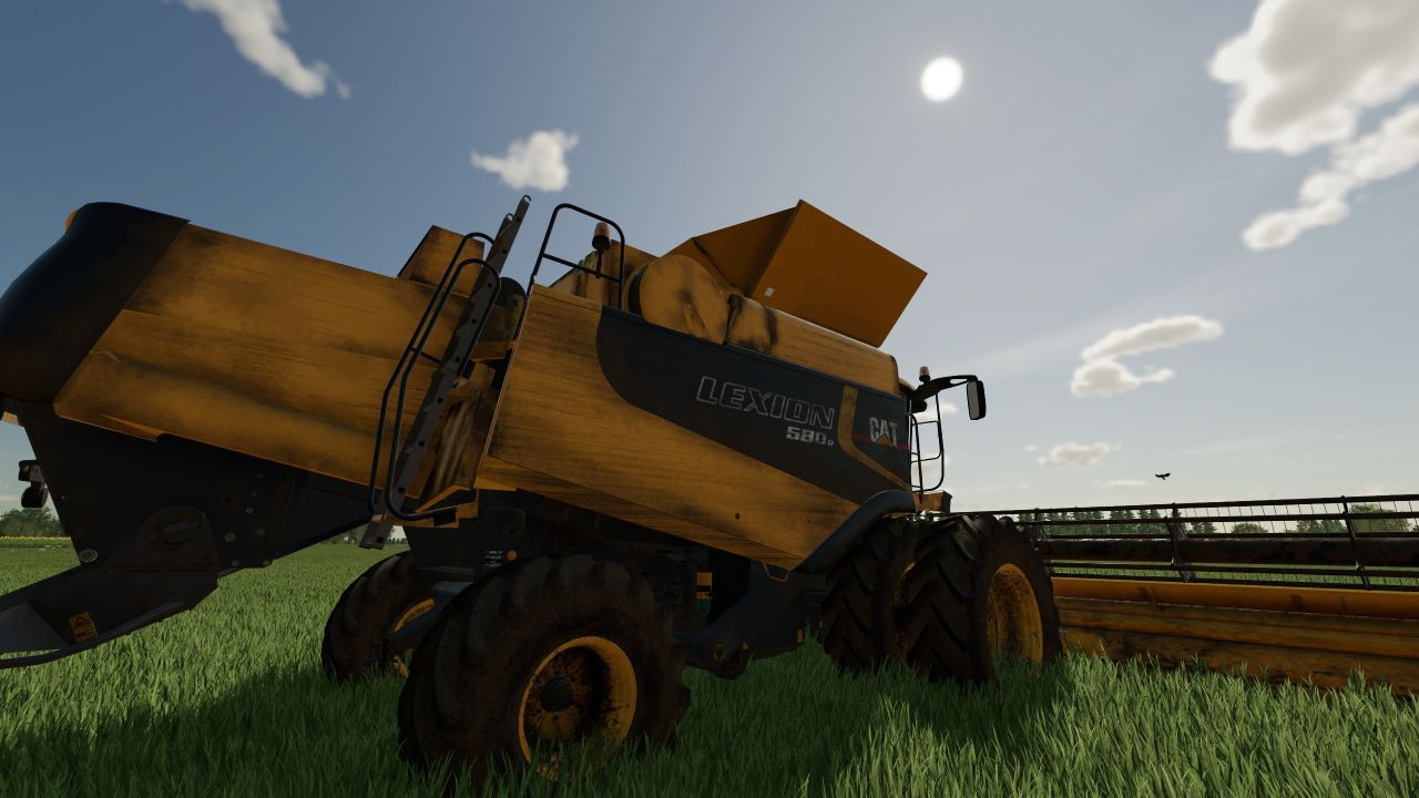 CAT Lexion 500 Series FS22 - KingMods