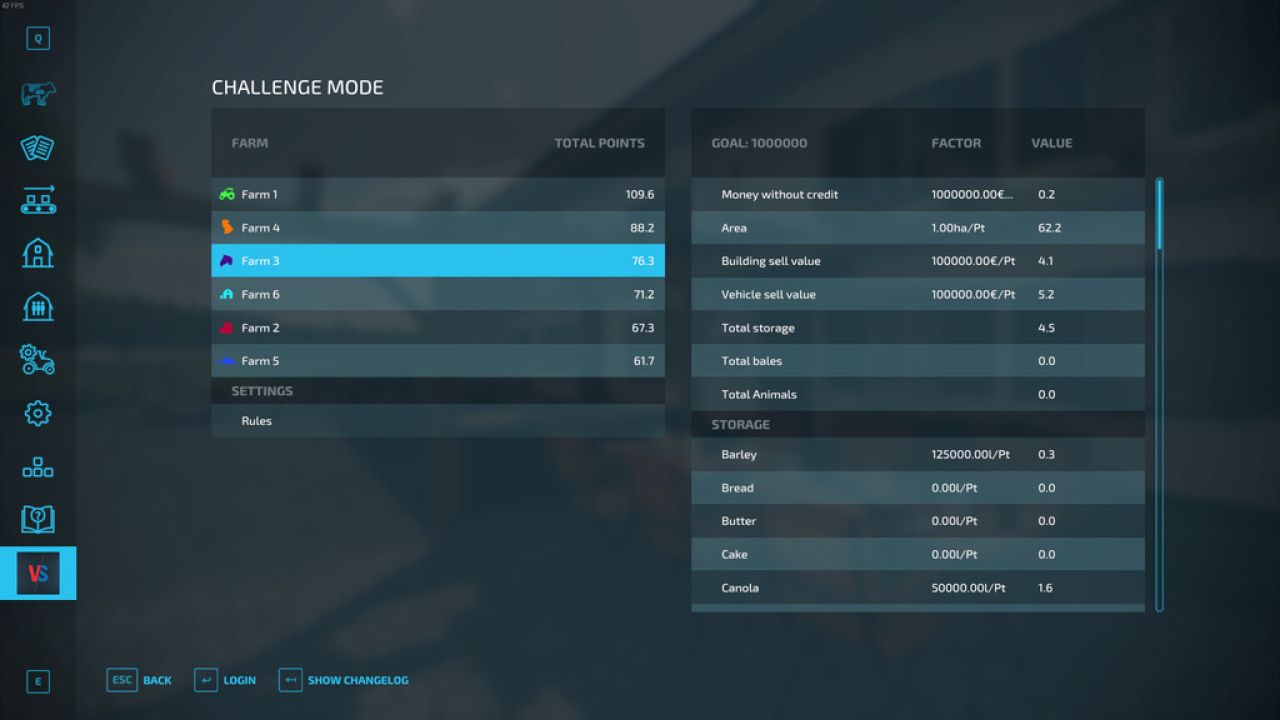 Modo Desafío FS22 - KingMods