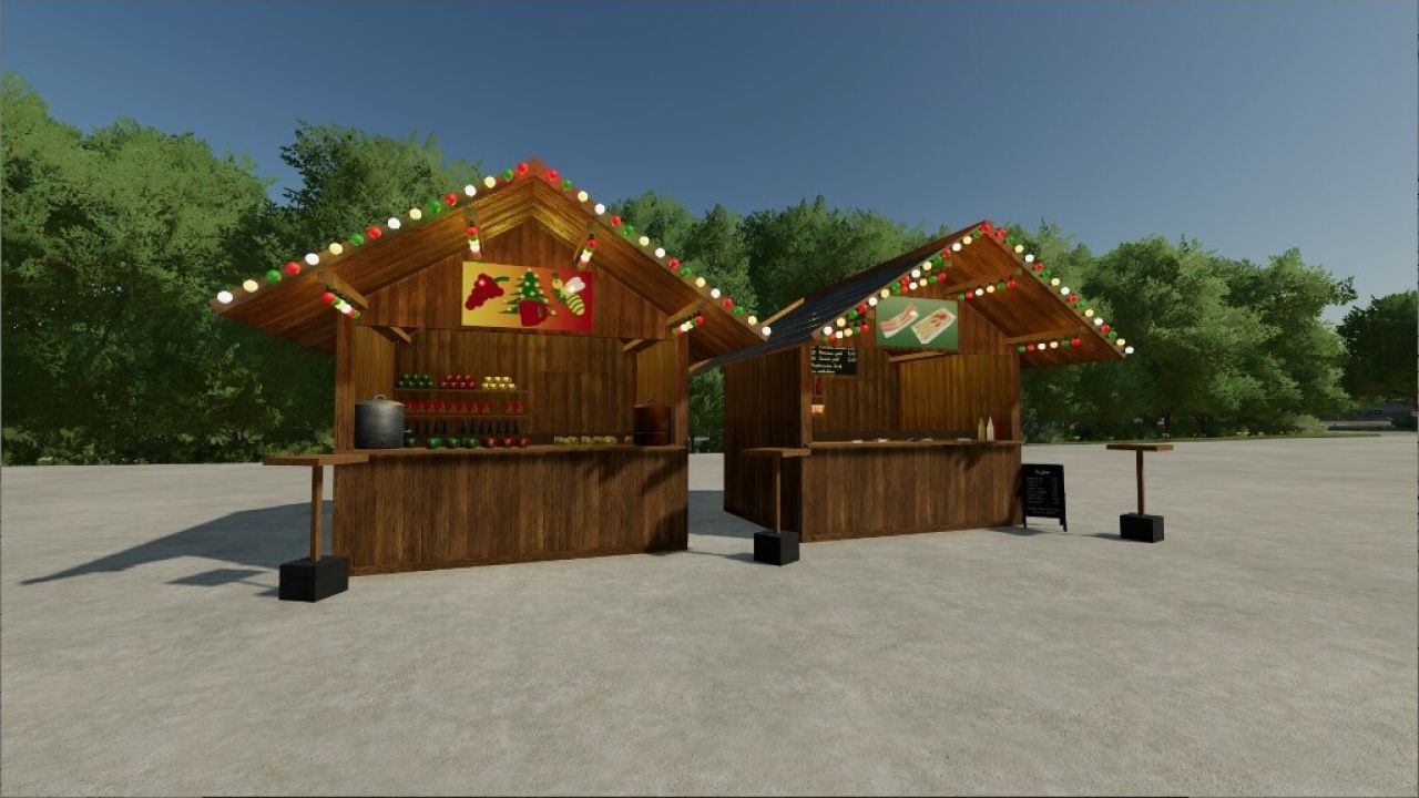 Marché de Noël FS22 - KingMods