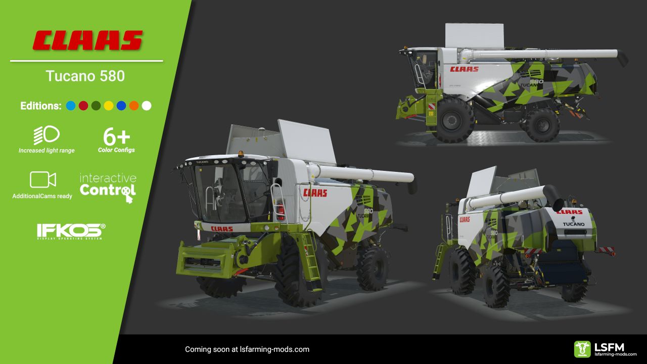 Claas Harvester Pack FS22 - KingMods