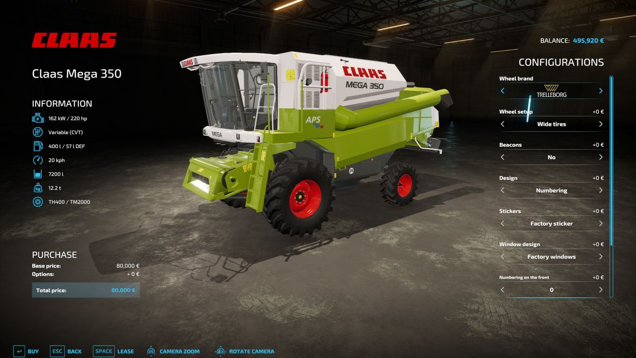 Claas Mega Pack FS22 - KingMods