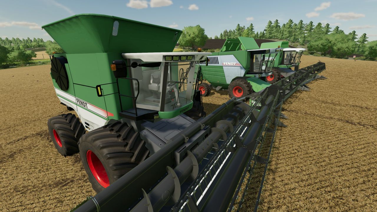 Classic Fendt Combines Pack FS22 - KingMods