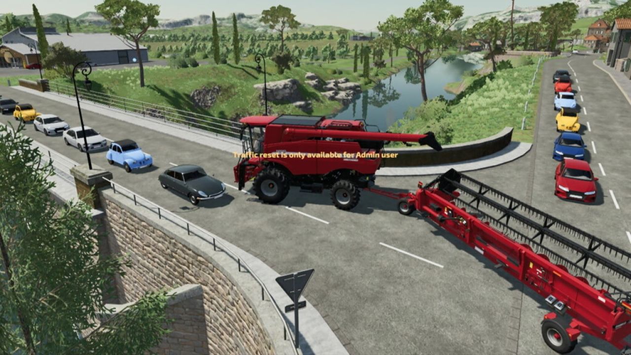 Clear Traffic Jams FS22 - KingMods