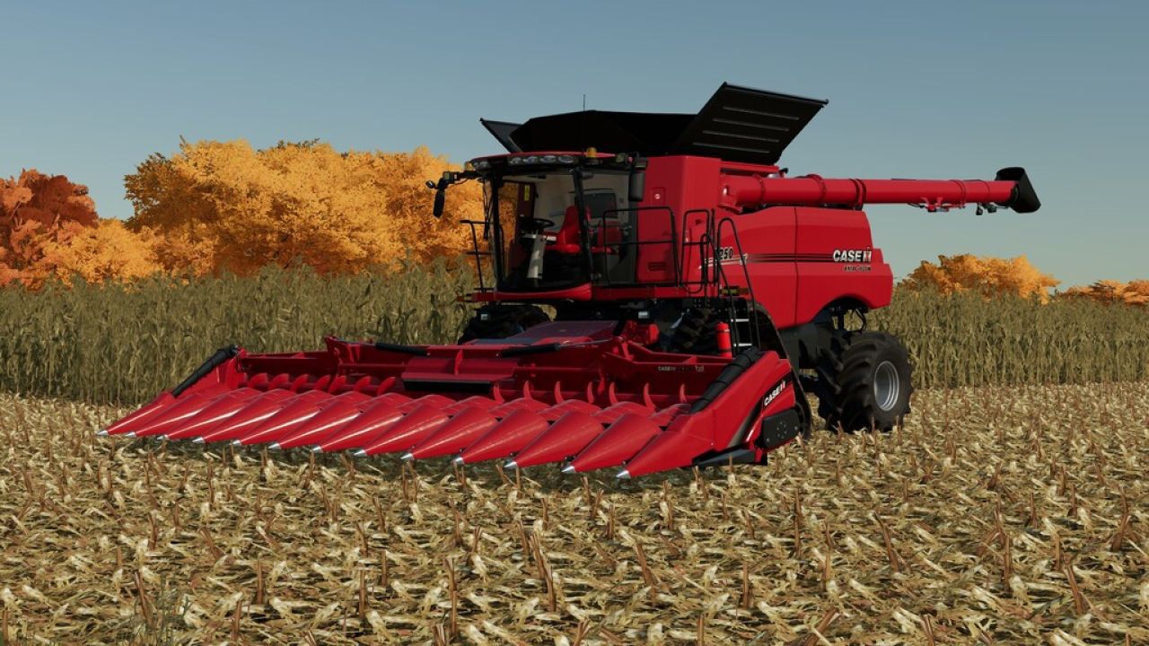 CNH 12 Row Folding Corn Head Pack FS22 - KingMods