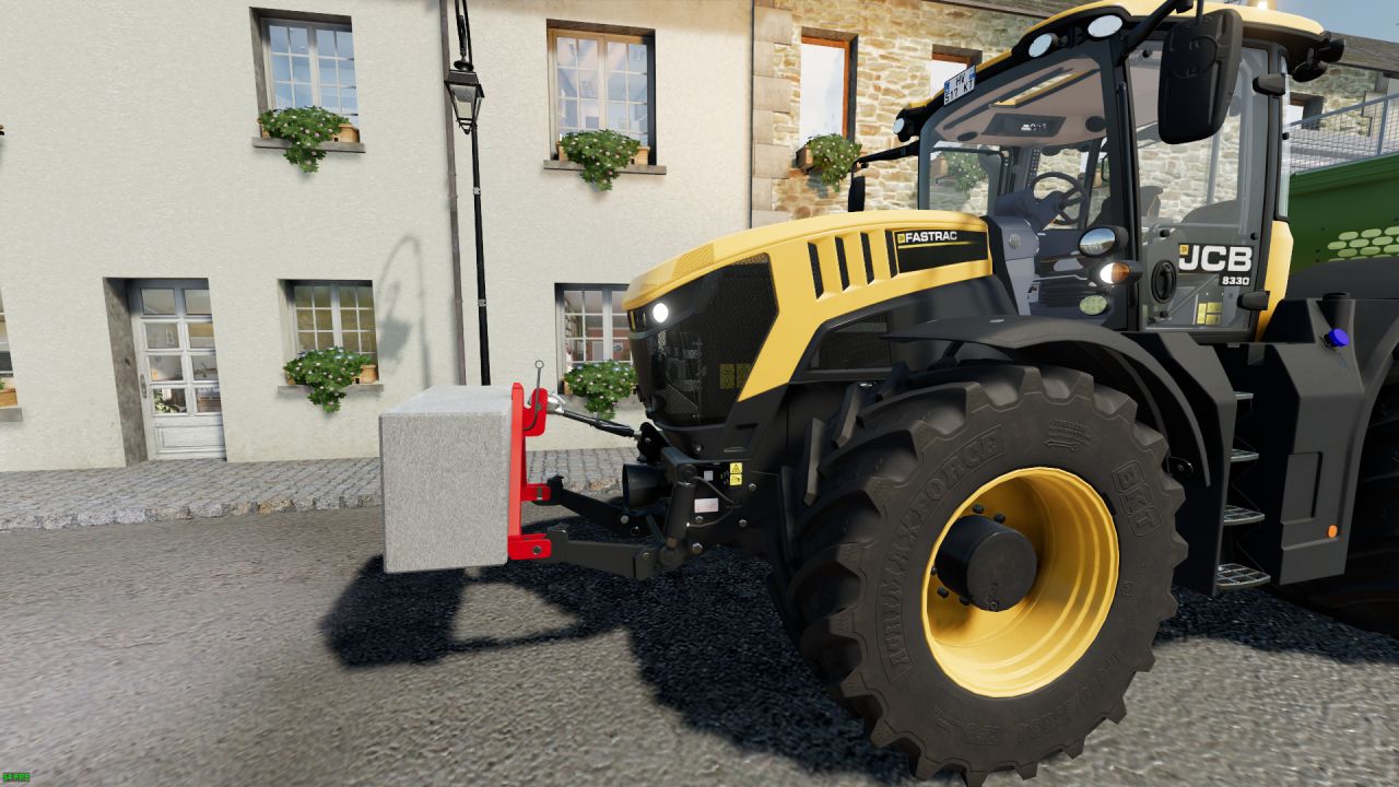 Concreto Agrícola Massa 850 KG FS22 - KingMods