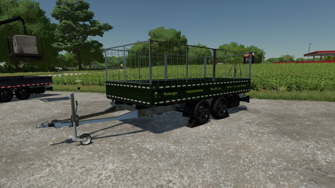 Plac budowy Przyczepa Stani FS22 - KingMods