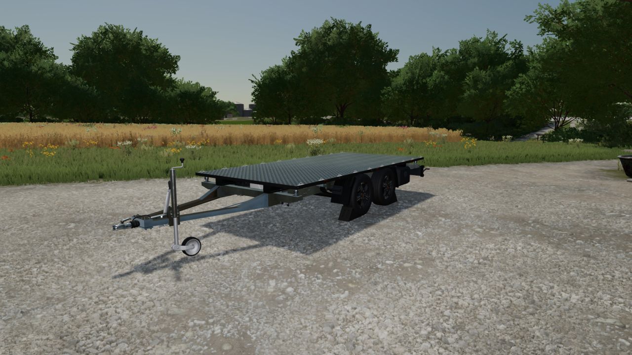 Plac budowy Przyczepa Stani FS22 - KingMods