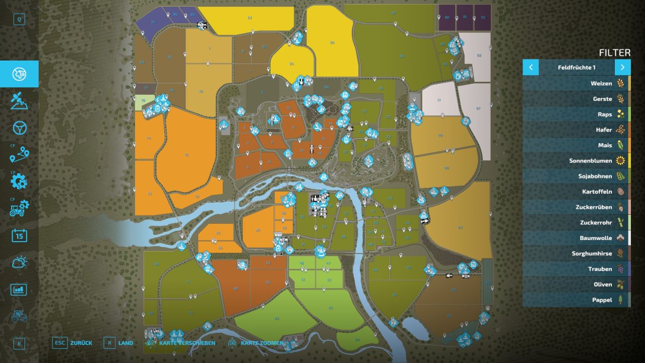 Departement Haut Beyleron (4x) V4.01.0 Landwirtschafts Simulator 22 Mods