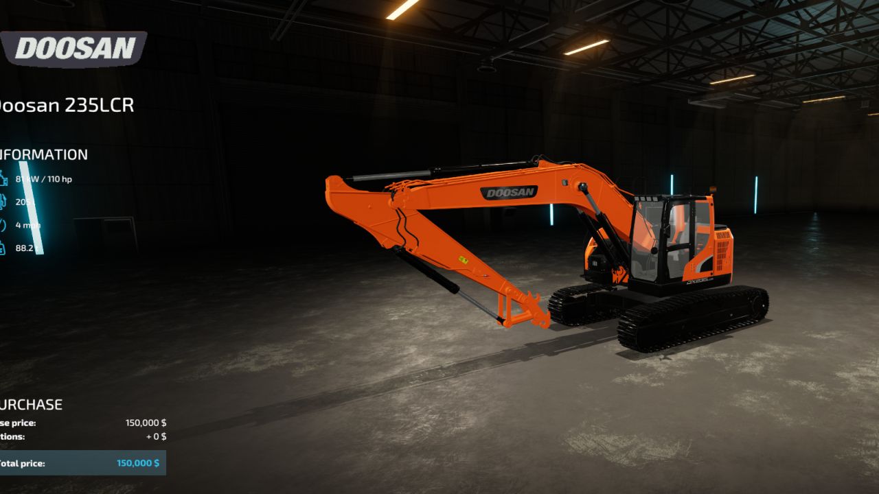 Doosan 235LCR FS22 - KingMods