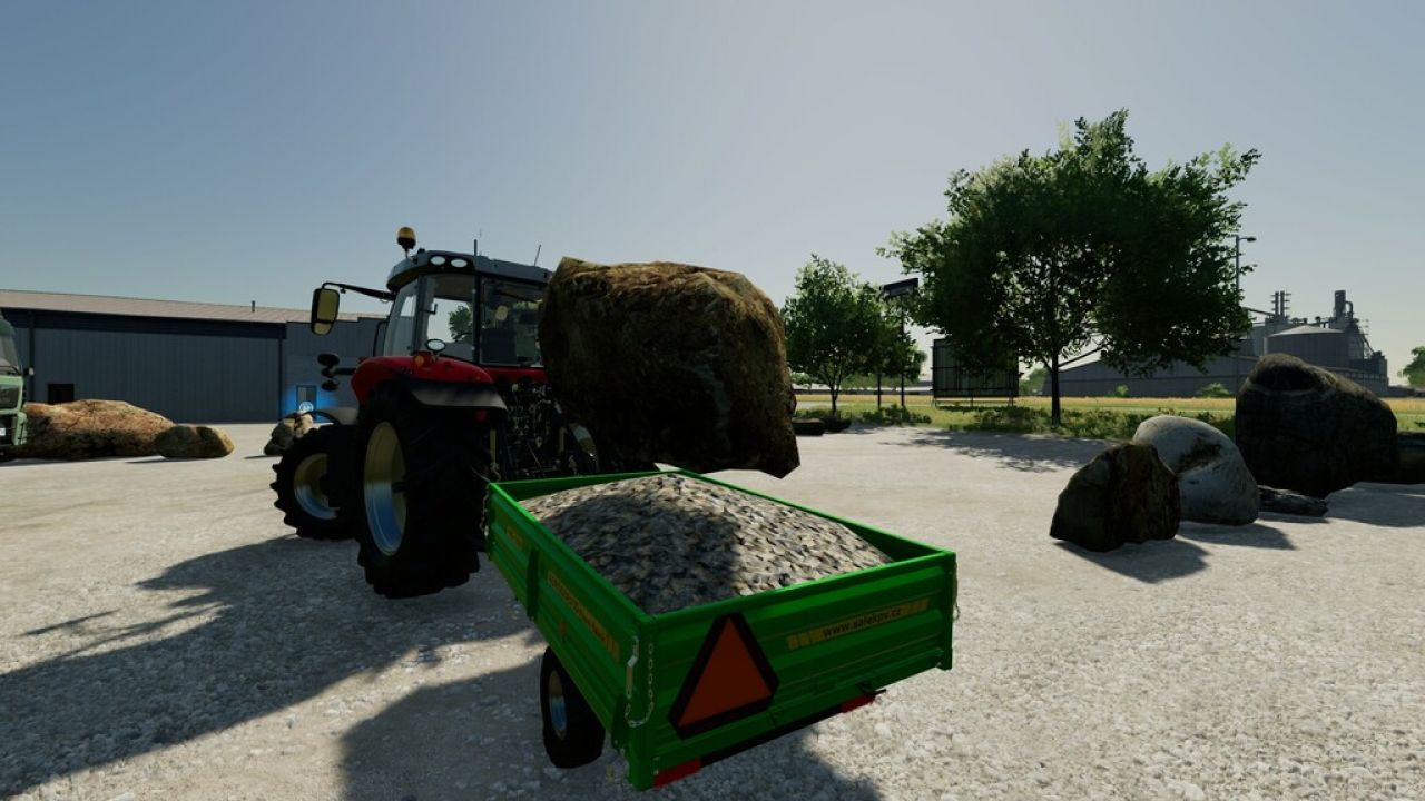 Dynamic Crushable Rocks Pack FS22 - KingMods