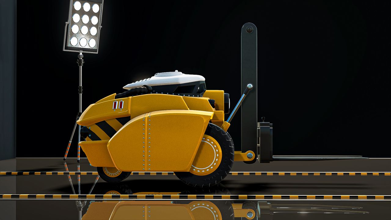 Electric Forklift FS22 - KingMods