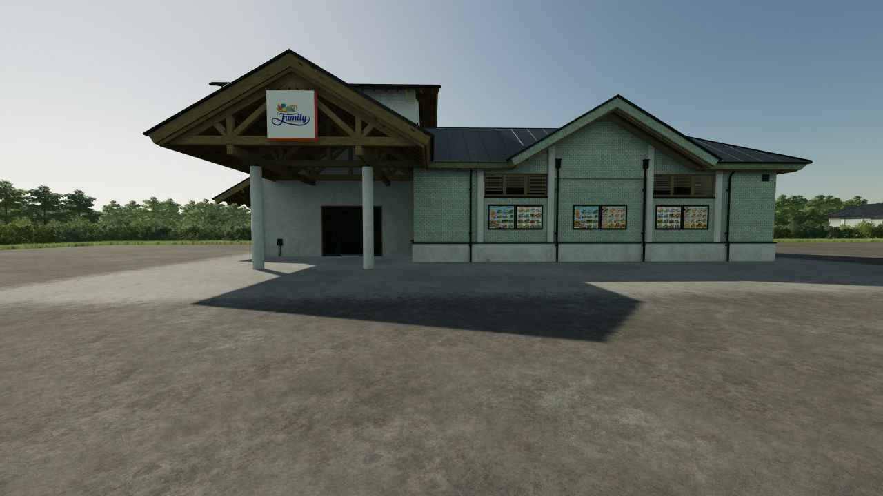 Family Supermarket FS22 - KingMods
