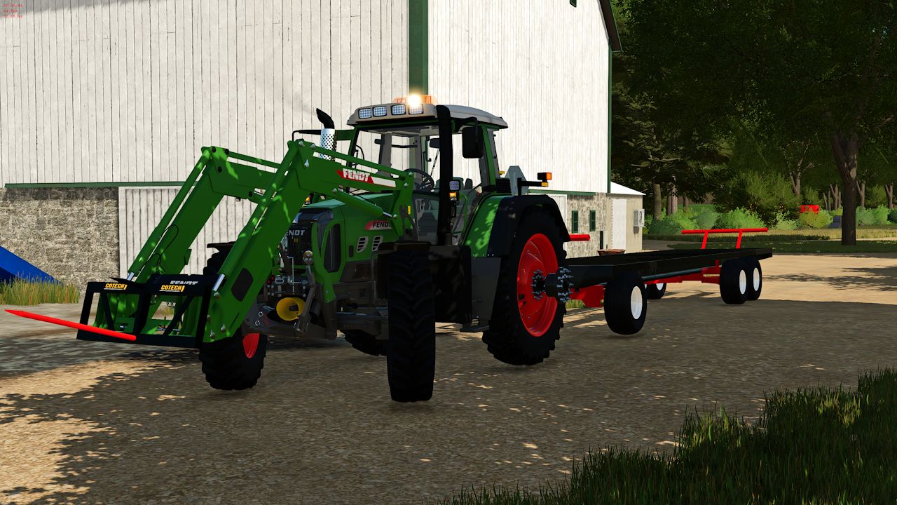 Fendt 700/800 TMS North American Version FS22 - KingMods