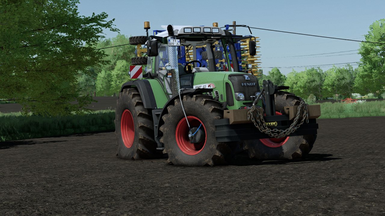 Fendt 700/800 TMS Vario (Tire Pressure) FS22 - KingMods
