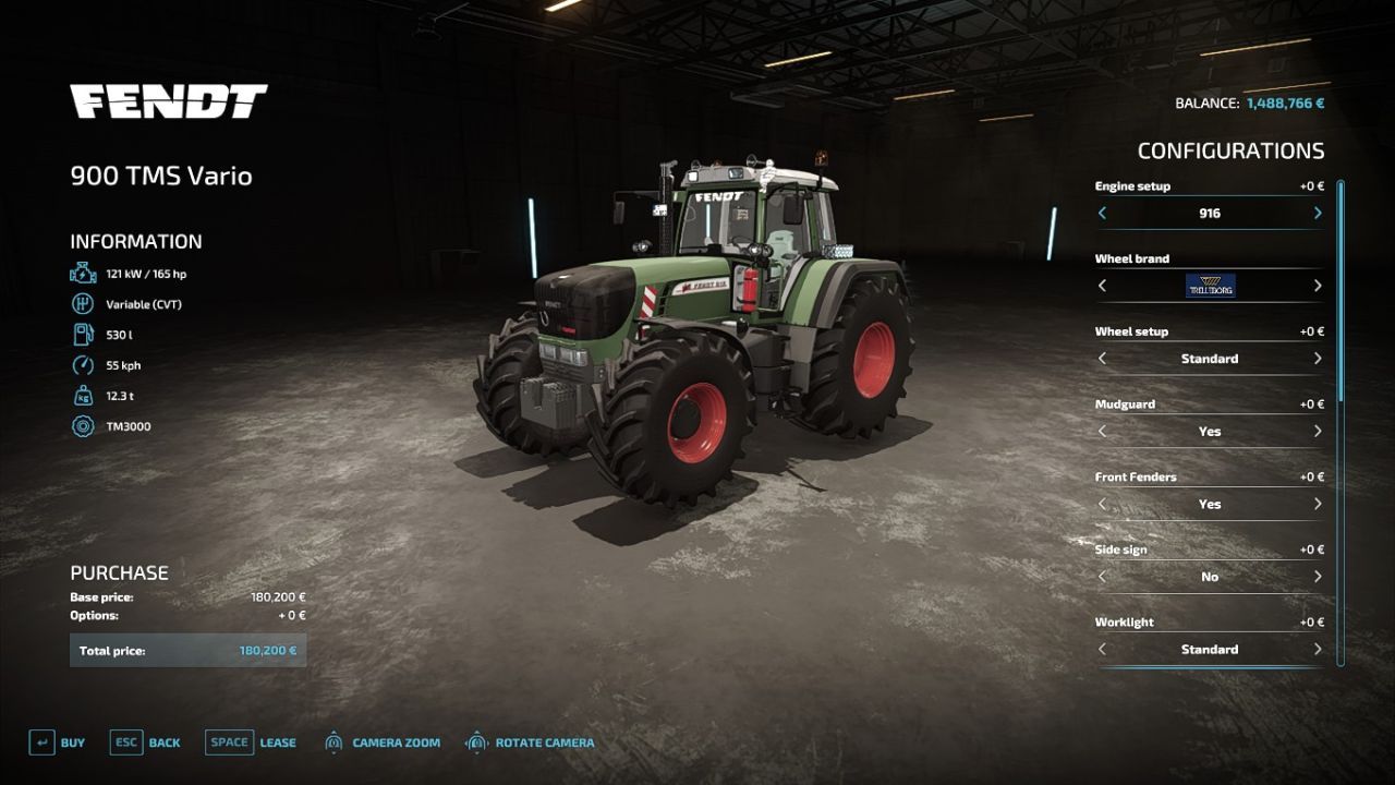 Fendt 900 TMS Vario G2 LS22 - KingMods