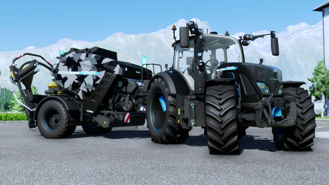 Pakiet prasy Fendt FS22 - KingMods